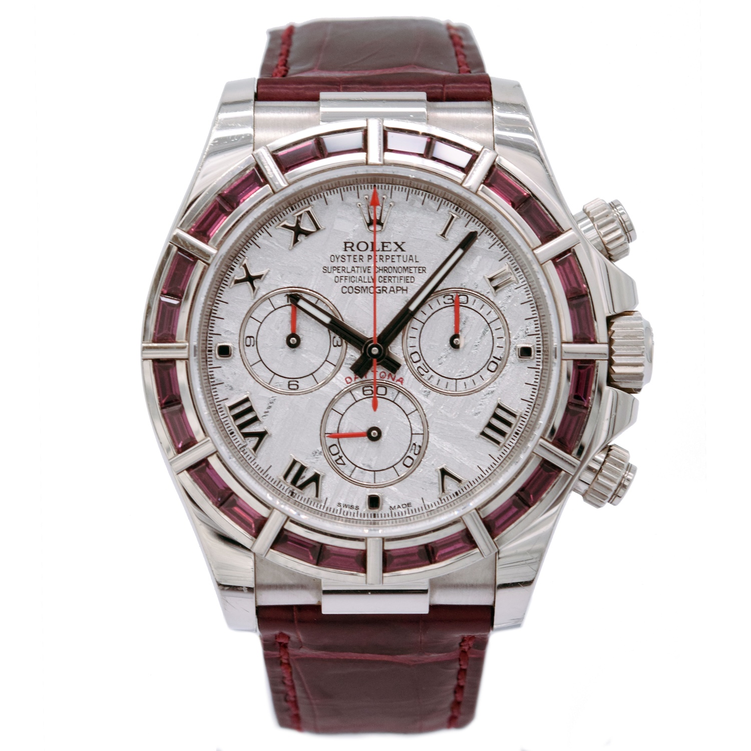 阿楚影像 digifan breguetcamera.ROLEX/劳力士 宇宙计型迪通拿系列116589SALV 稀缺红宝石 陨石盘面 ...